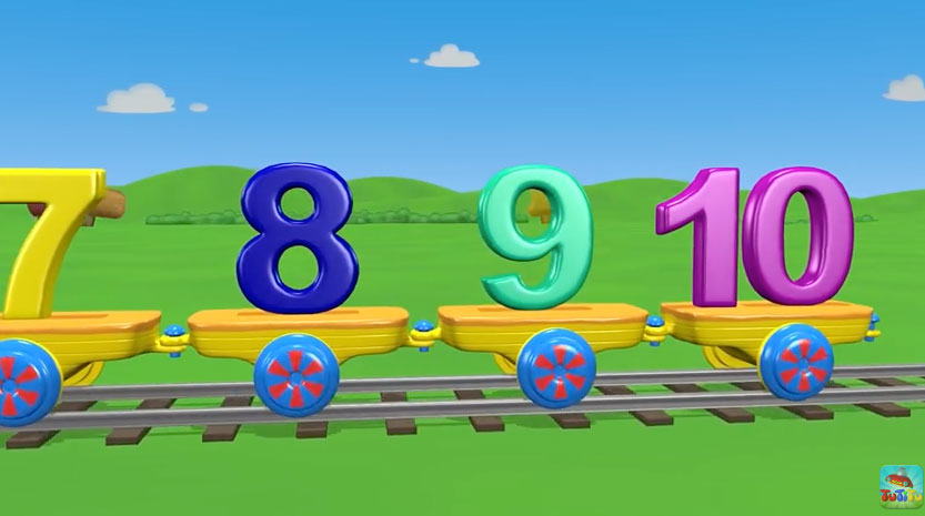 【子ども向け英語アニメ】色を楽しみながら1から10までの数字を覚えよう／TuTiTu Preschool | The Numbers ...